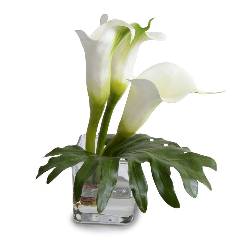 Calla Lilly Centerpieces VINTAGE Calla Lily Table Centerpiece Silk
