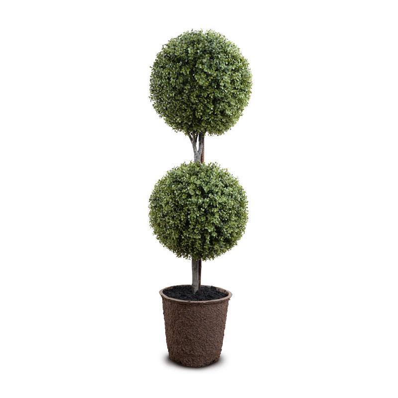 Boxwood Ball Double Topiary 54"H – New Growth Designs